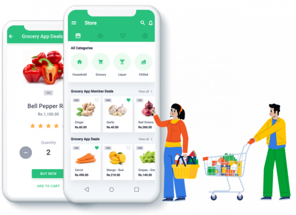 On Demand Grocery App Development Solutions - Get Yours!